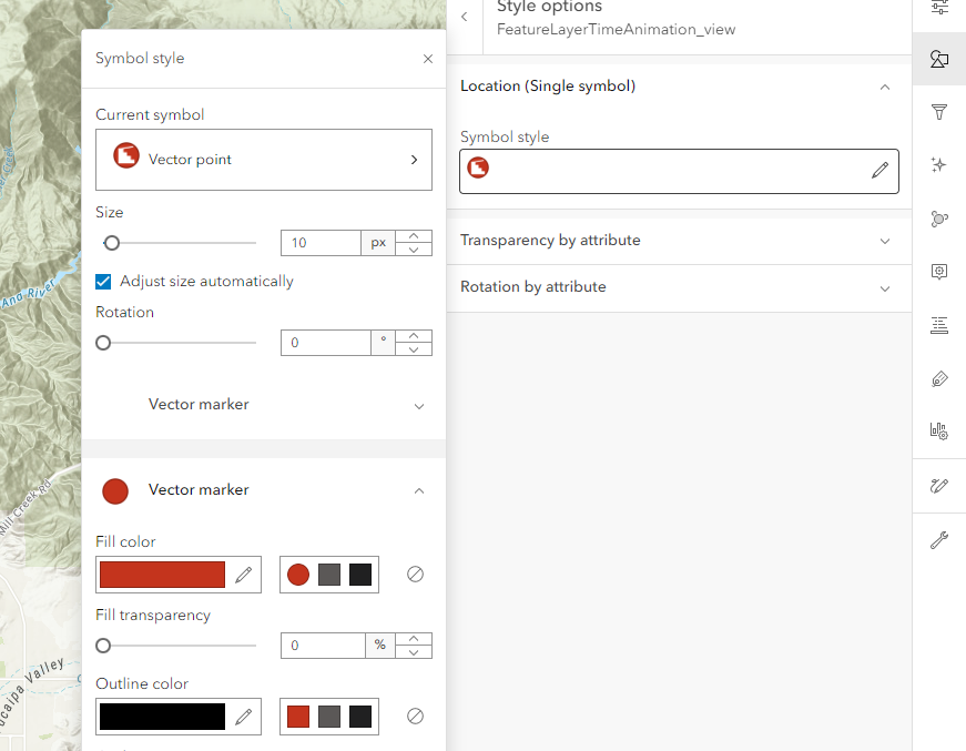 Customize color of included point icons - Esri Community
