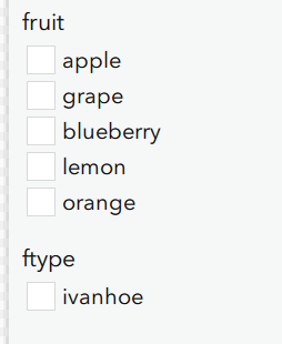 Choice_filter and multi-select: If Option A, show ... - Esri Community