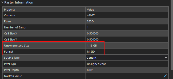 Georeferencing creates giant file sizes / slow exp... - Esri Community