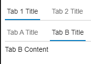 Solved: Multi level tabs - Esri Community