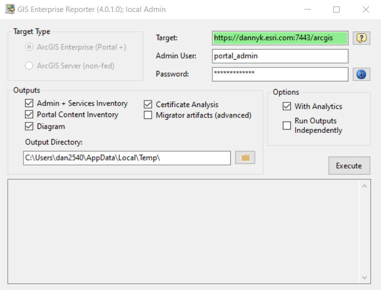 Running GIS Enterprise Reporter, Tips & Tricks - Esri Community