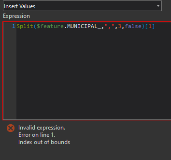 Solved: Beginner Arcade question - Split function - extrac... - Esri ...