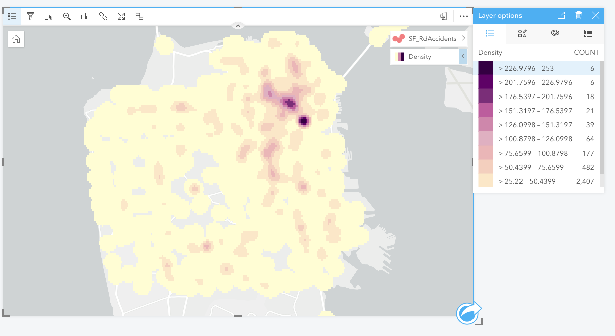Solved: Density Map Interpretation - Esri Community