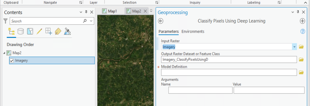 Working through "Land Parcel Extraction using Edge... - Esri Community