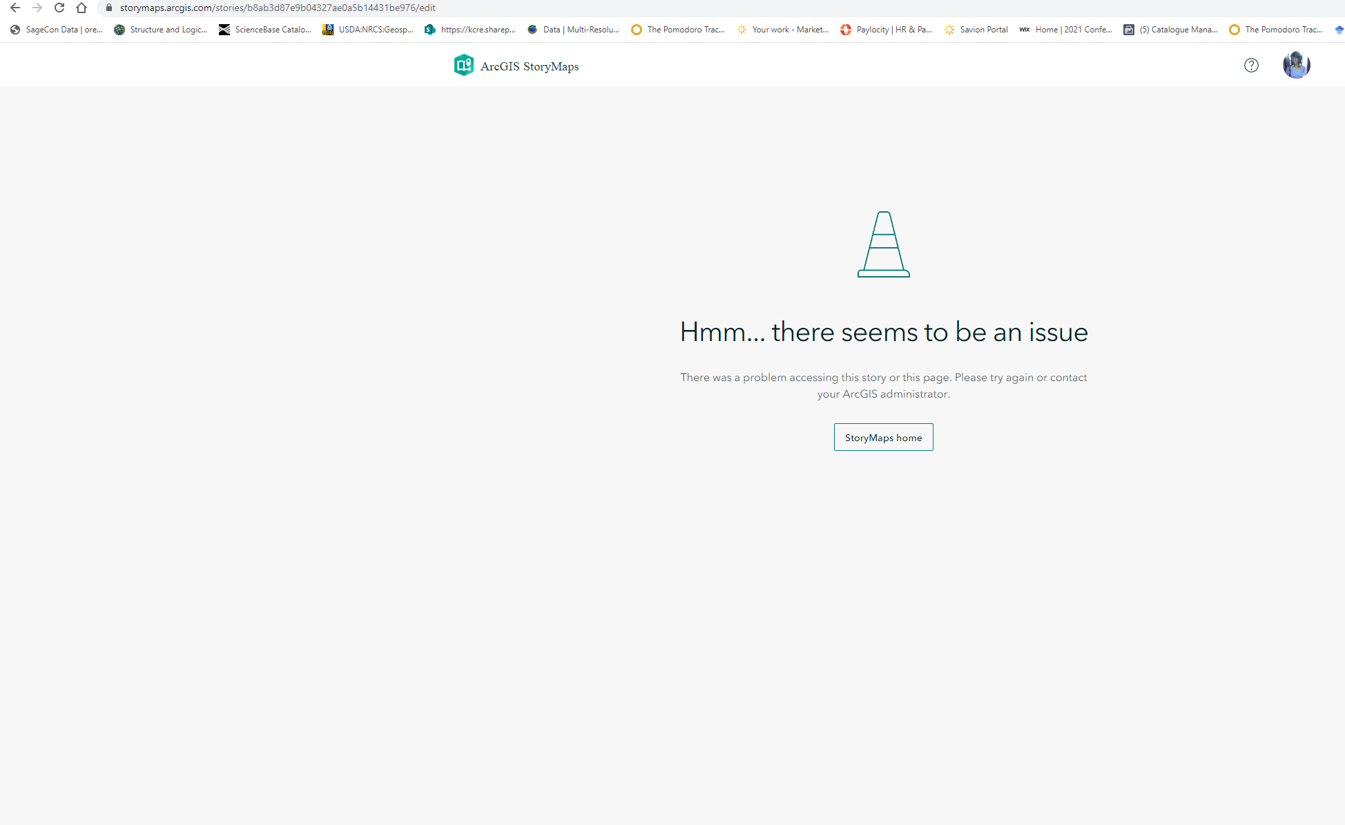 Story Map link does not exist, Please Help!!! - Esri Community