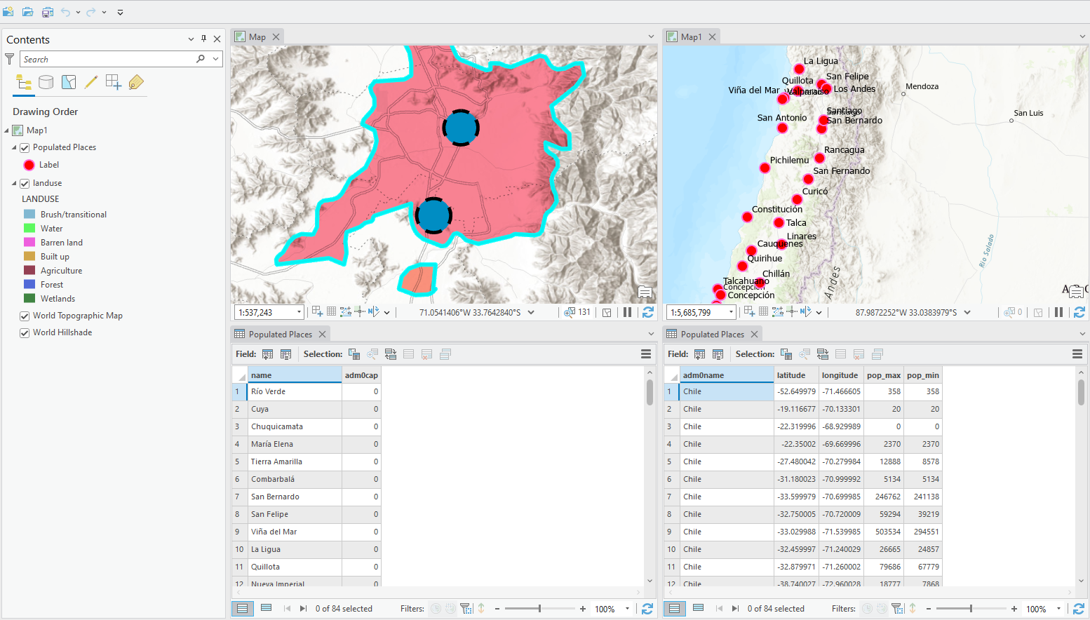 Attribute Table formatting should be driven by map... - Esri Community
