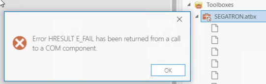 Toolbox in Arcgis Pro will corrupt when script beh... - Esri Community