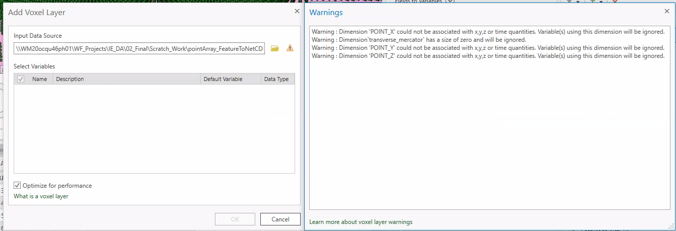 Gridded 3D Point Array to NetCDF. Where am I going... - Esri Community