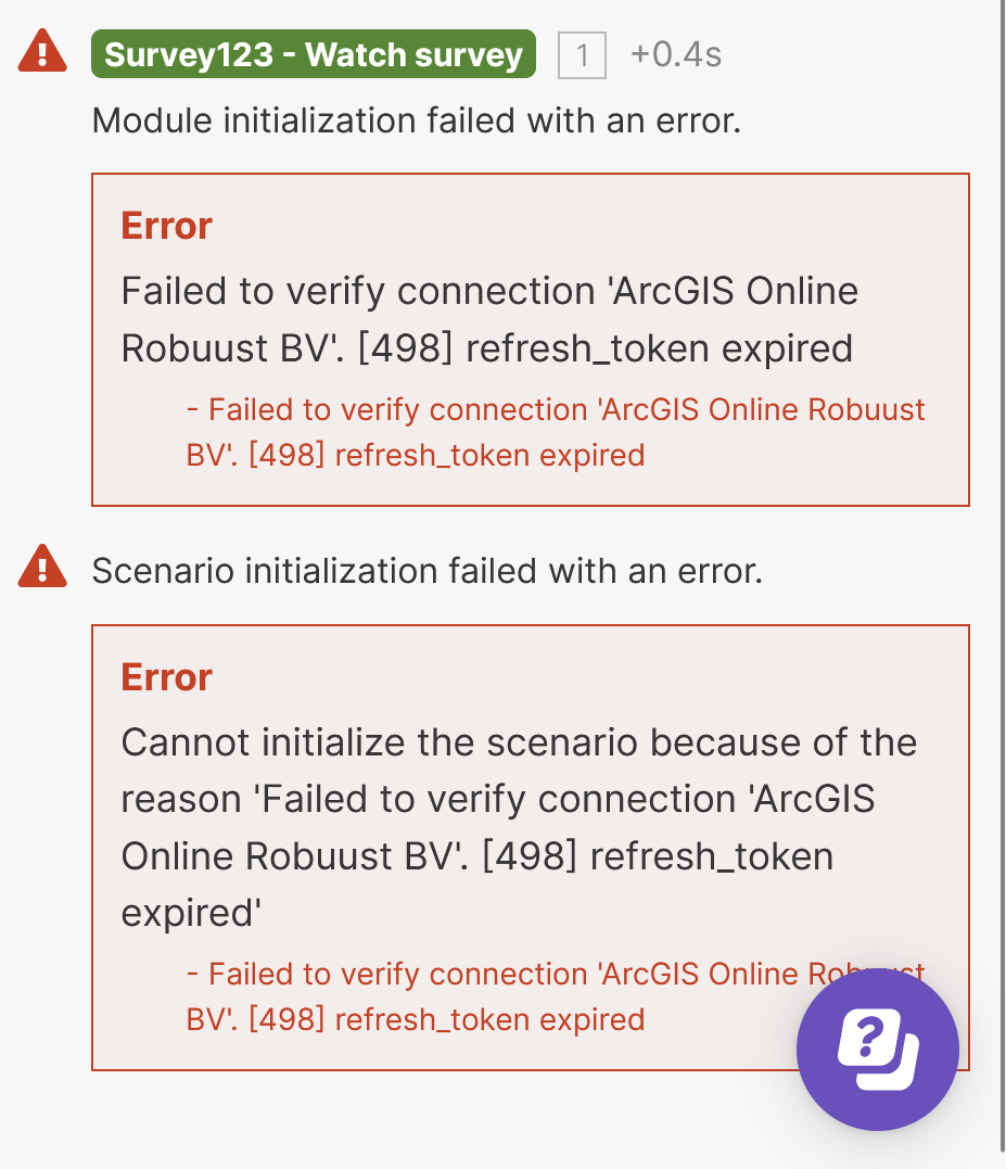 refresh token in make connector - Esri Community