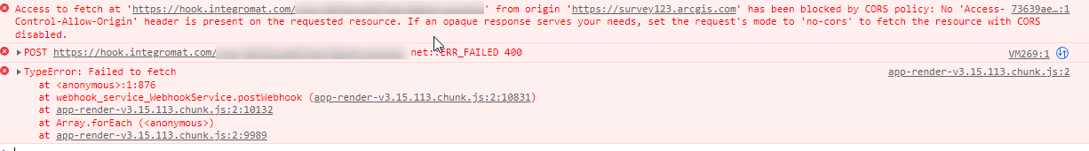 Webhook not being triggered from Webform - Esri Community