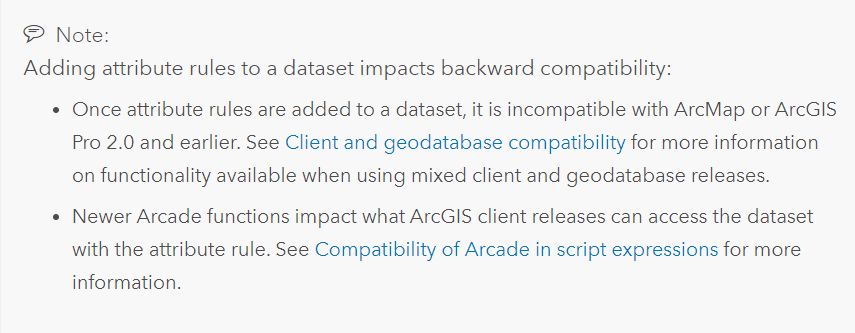 Solved: Attribute Rules FC in AGS Desktop - Esri Community