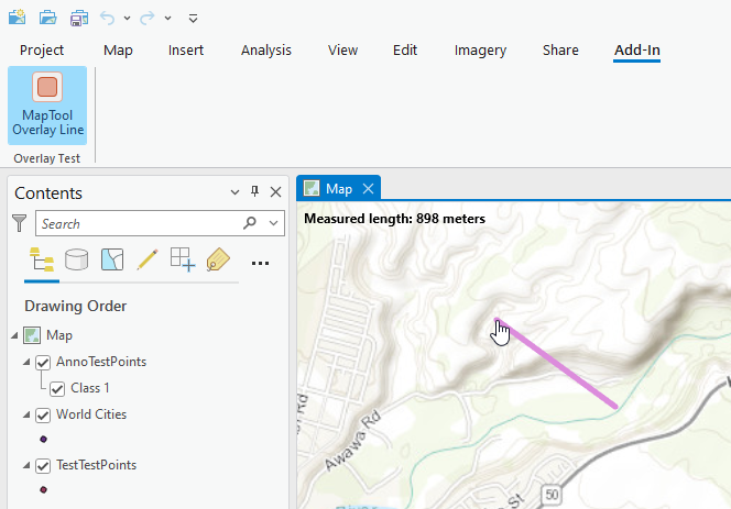 Solved: UpdateOverlay in MapTool not working with text gra... - Esri Community