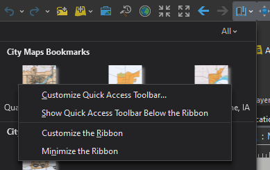 Enable full context menus on QAT galleries - Esri Community