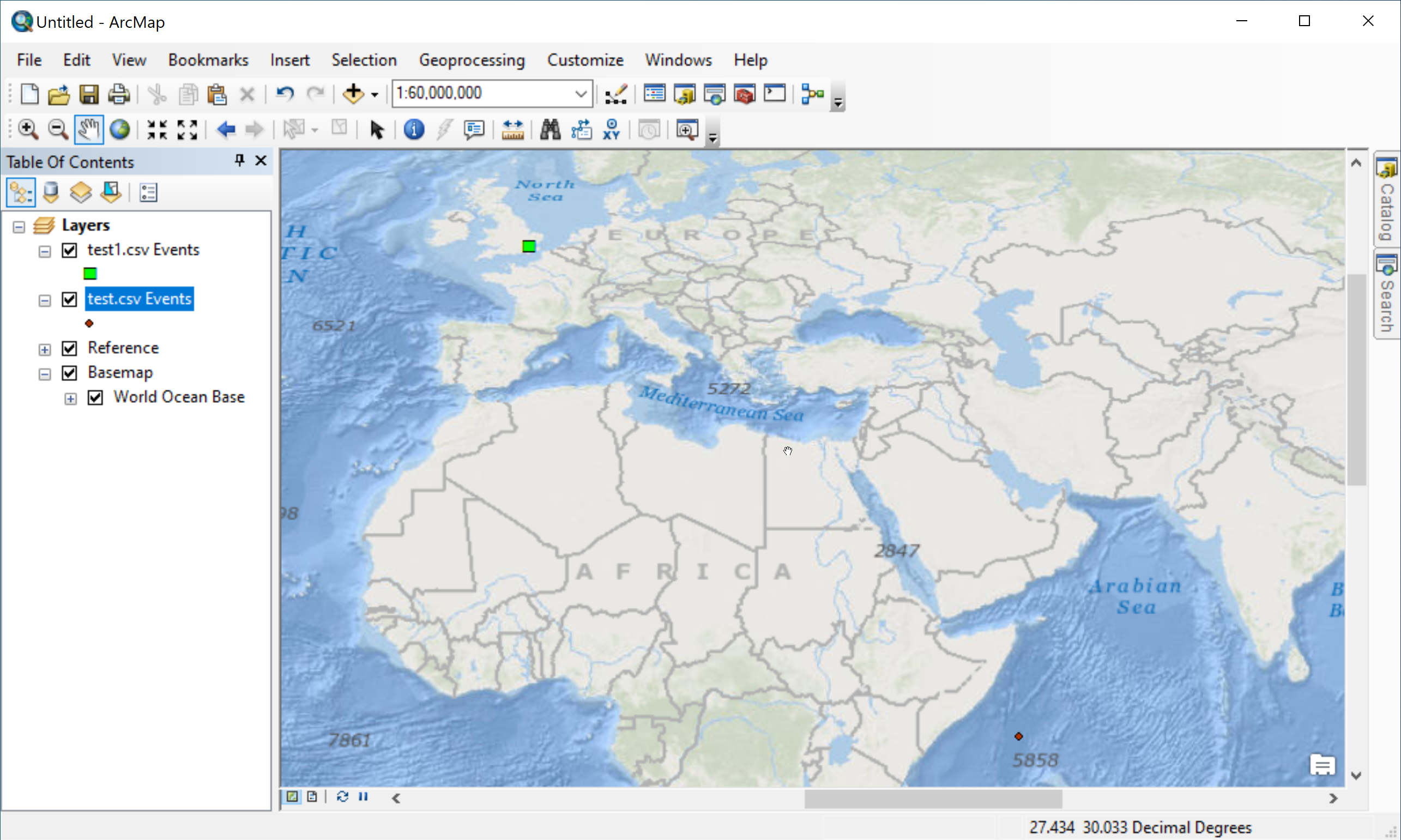 Solved: Why do my point features from geocoding long/lat e... - Esri Community
