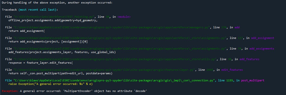 Cannot create Workforce assignment - Esri Community