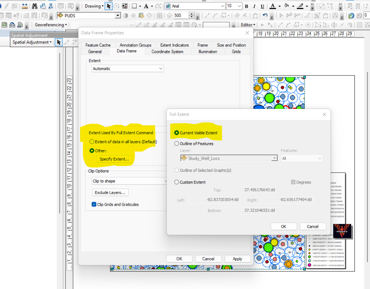 Enable the ability to lock or freeze the extent/sc... - Esri Community