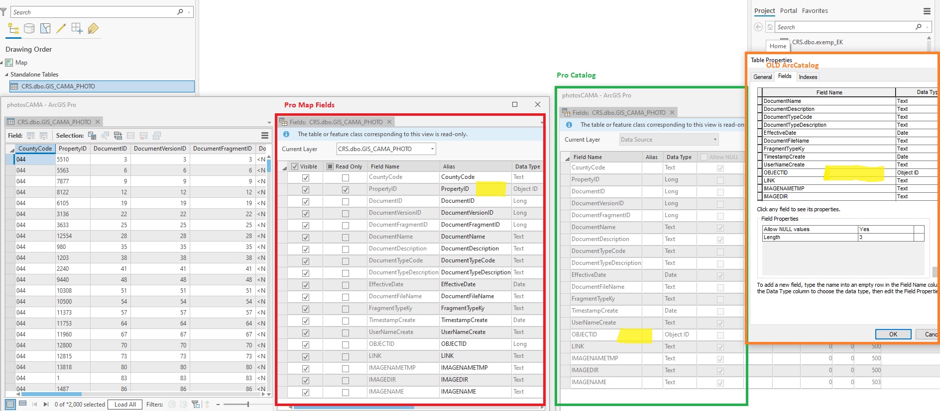 Pro SQL Table OBJECTID - Esri Community