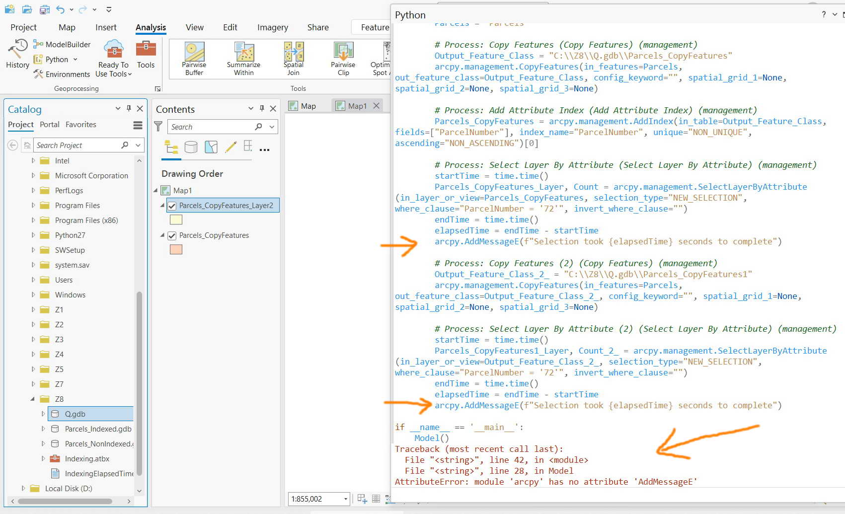 ArcGIS Pro 3.0.1: How to measure the time for perf... - Esri Community