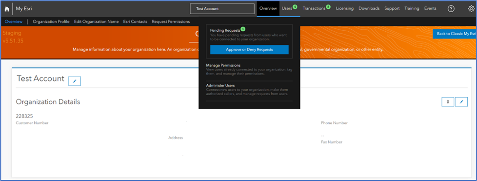 Users feature added to the My Esri Beta experience... - Esri Community