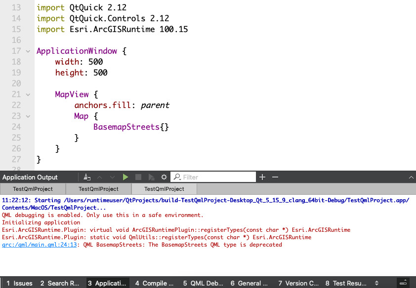 How to remove deprecated API usage from your Qt QM... - Esri Community