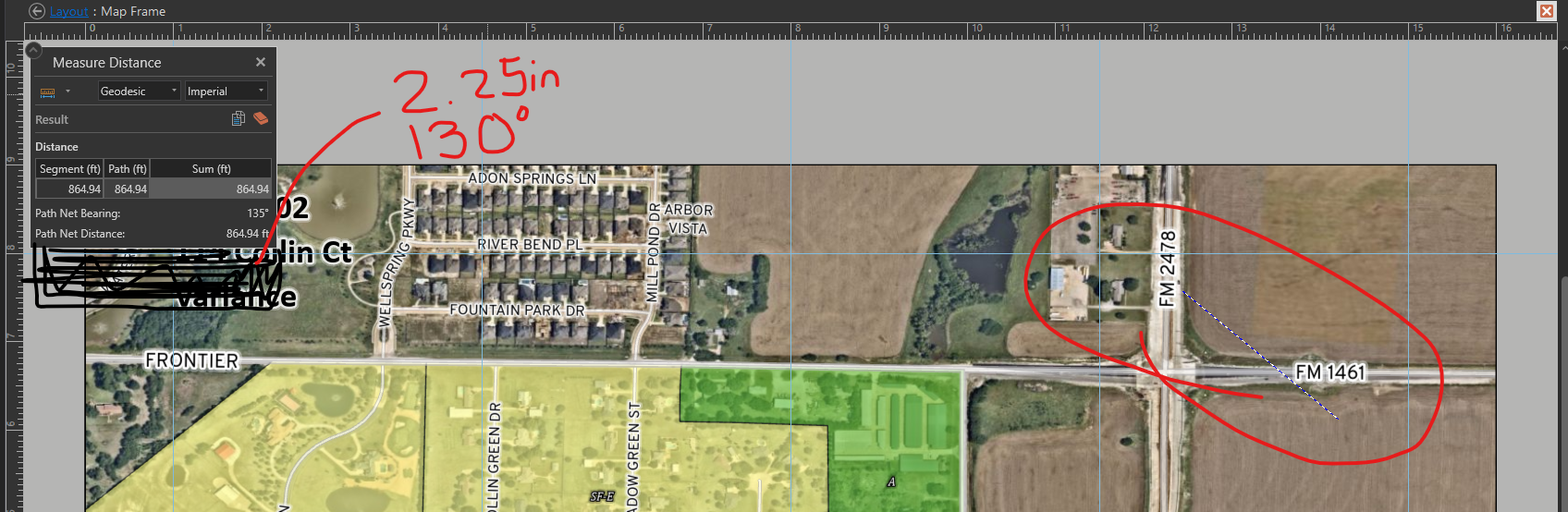 A measure tool for page units in Layout - Esri Community