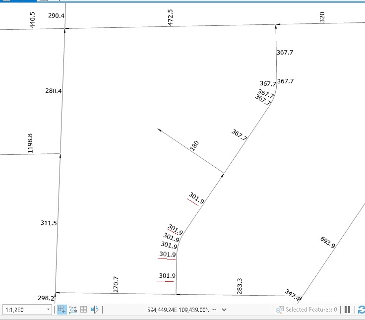 Labeling Line Segment Footage - Esri Community