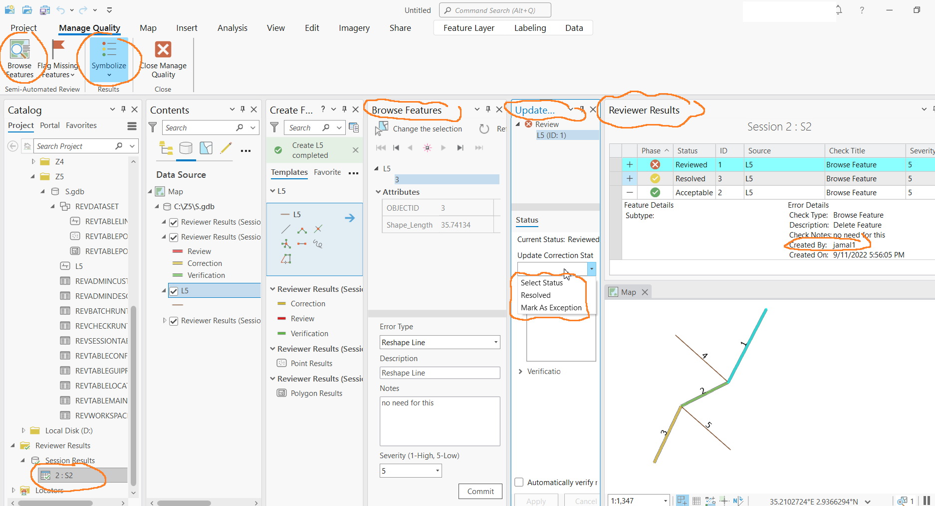 ArcGIS Pro 3.0.1: How the management of data revie... - Esri Community