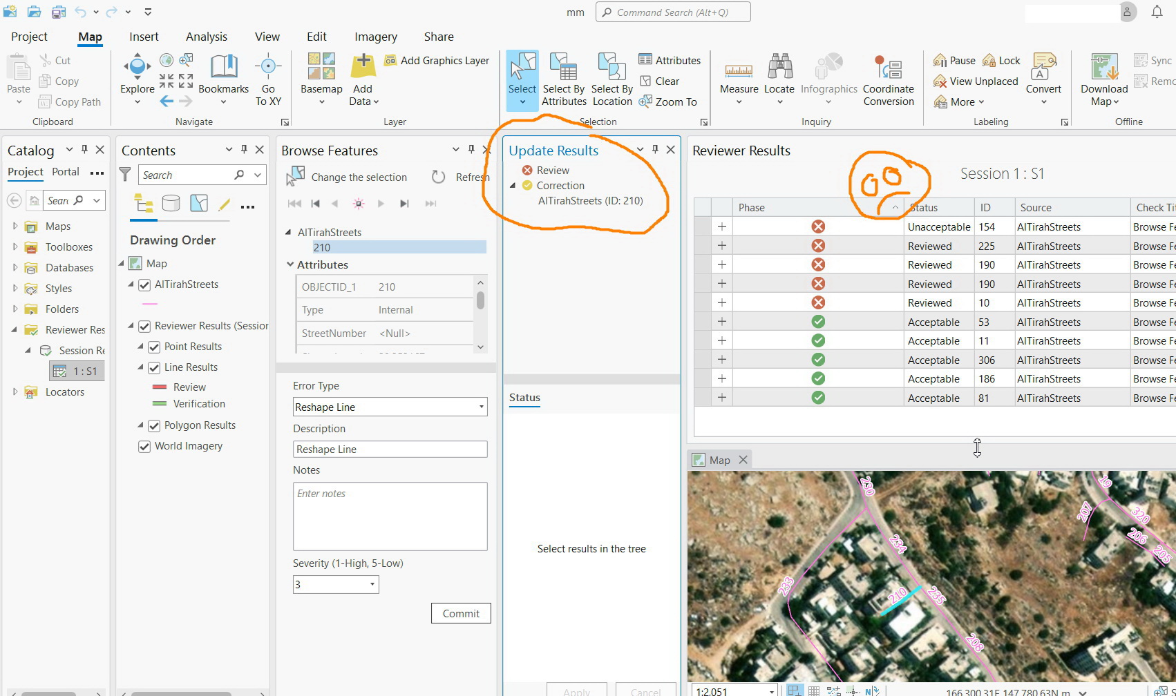 Solved: ArcGIS Pro 3.0.1: A record in the reviewer results... - Esri ...