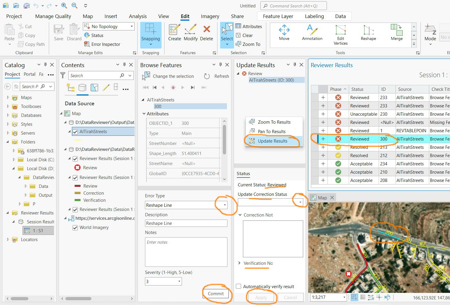 ArcGIS Pro 3.0.1: How the management of data revie... - Esri Community