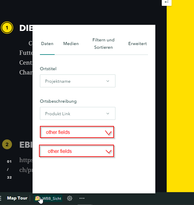 To be able to add more several fields (and images)... - Esri Community