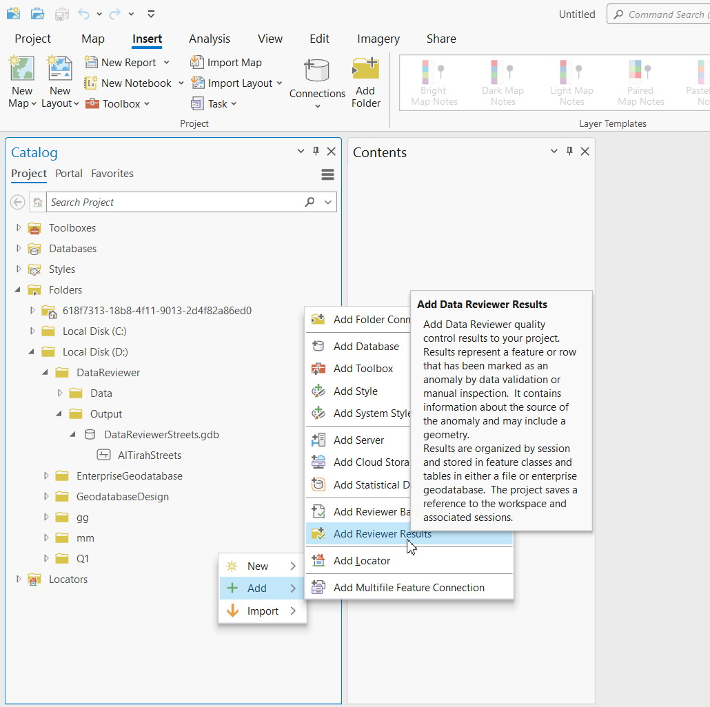 Solved: ArcGIS Pro 3.0.1: Enabling a “data reviewer” for a... - Esri ...
