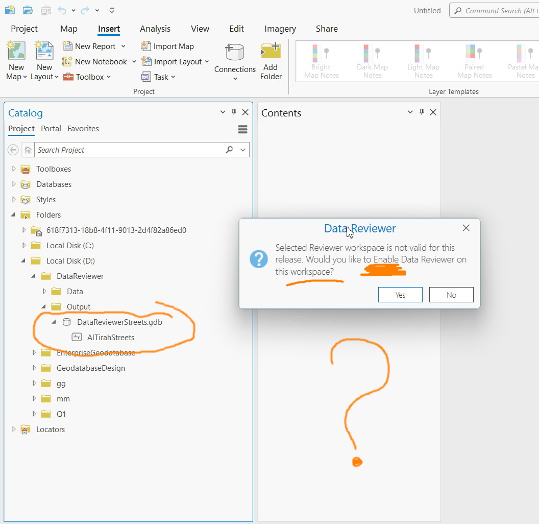 Solved: ArcGIS Pro 3.0.1: Enabling a “data reviewer” for a... - Esri ...