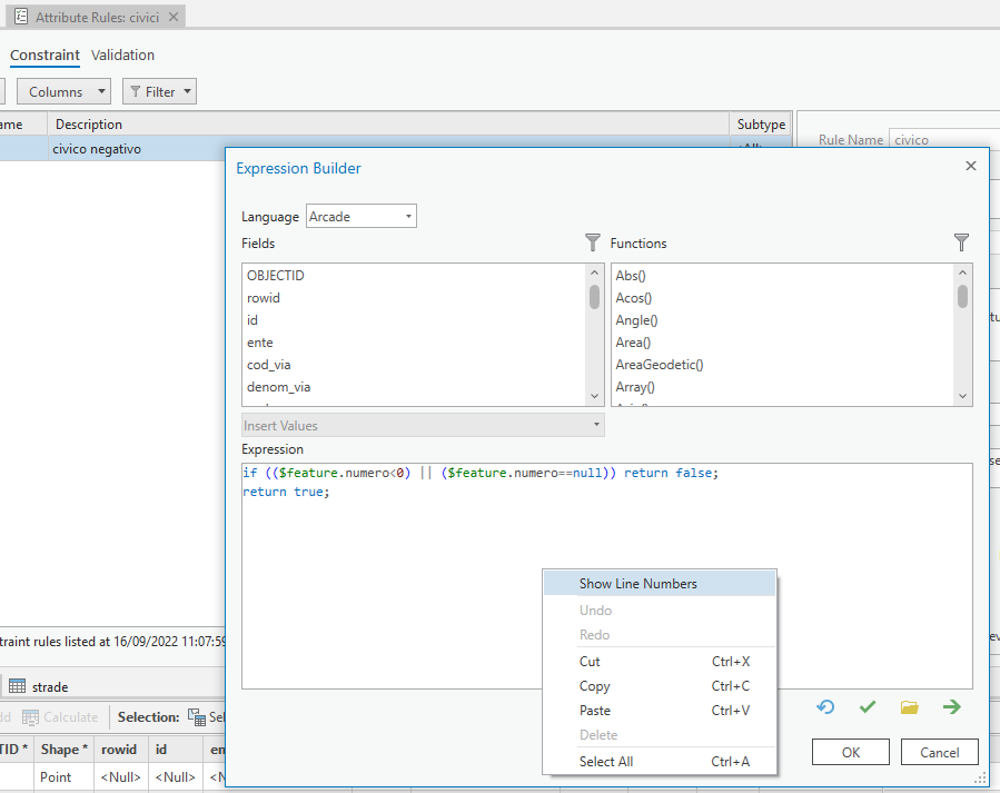 Row number in Expression builder - Esri Community
