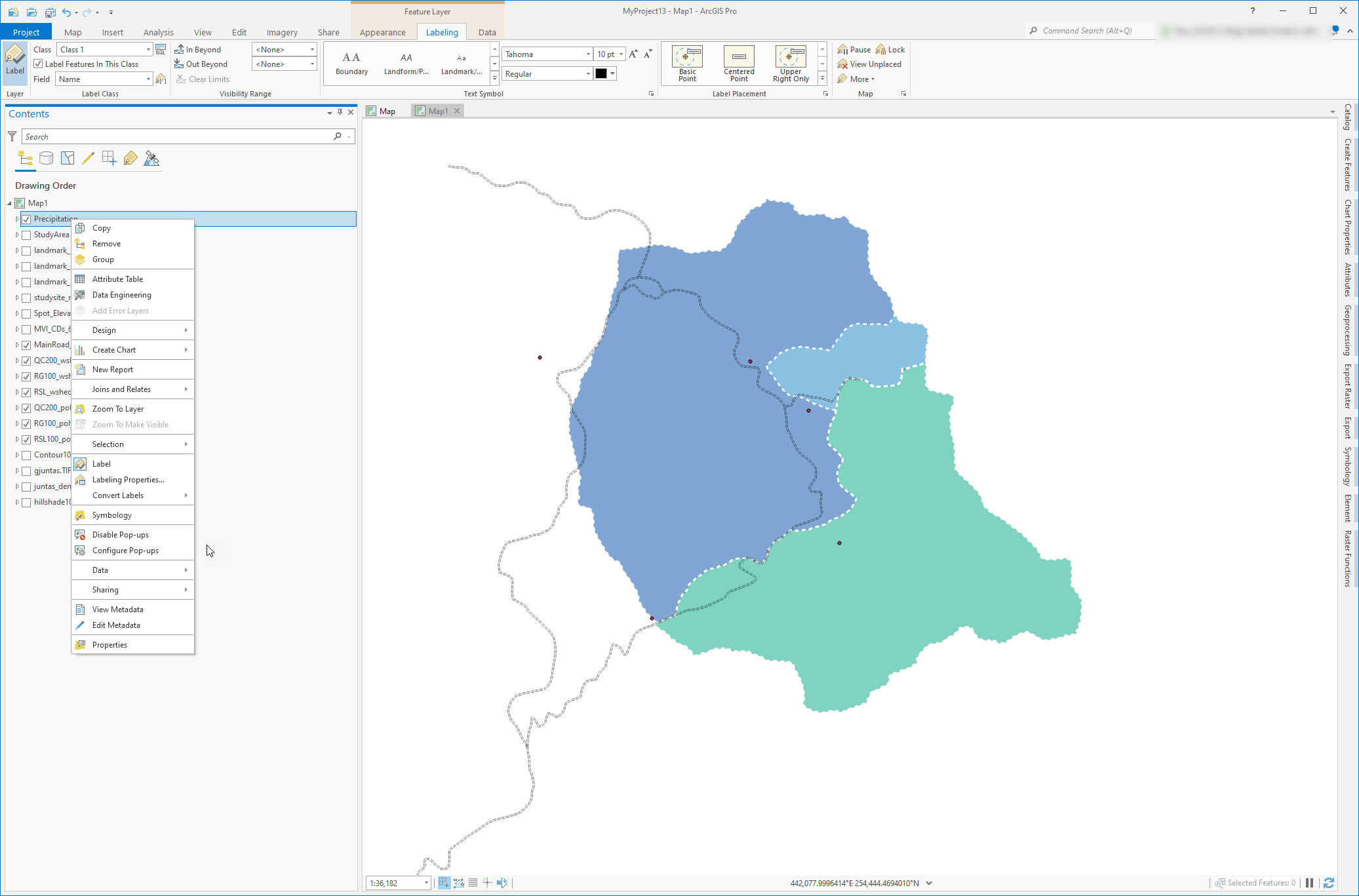 Label doesn't show up in map from .mpkx file - Esri Community