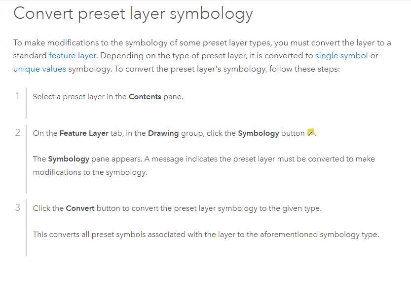 Solved: Draw Preset Layer - Esri Community