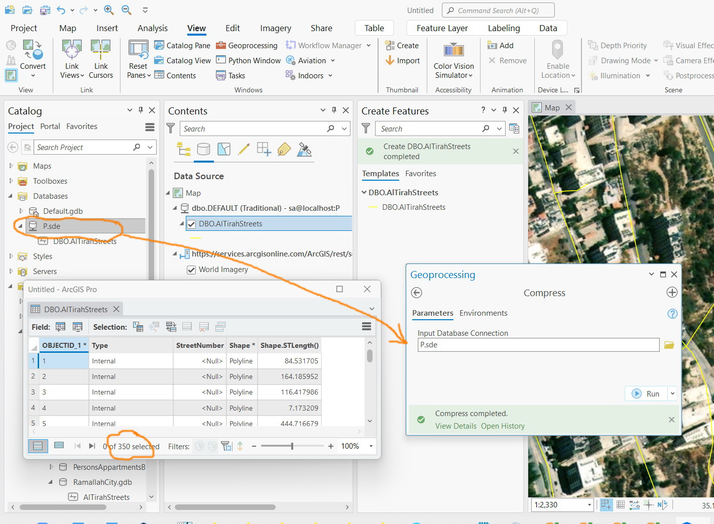 ArcGIS Pro Enterprise 10.9.1: Compressing an enter... - Esri Community
