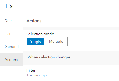 how to create a list of filters? - Esri Community