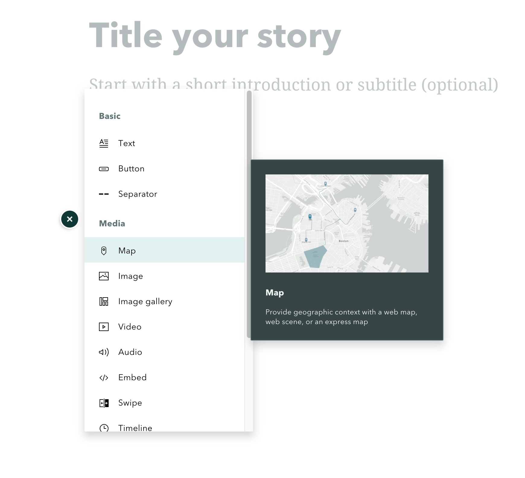 Solved: StoryMaps API - Esri Community