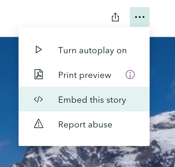 Solved: StoryMaps API - Esri Community