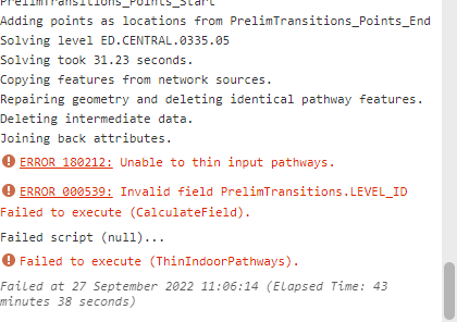 Solved: Thin Indoor Pathways failed to execute (CalculateF... - Esri Community