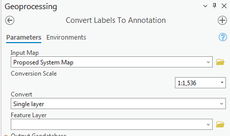 Convert Labels to annotation for multiple layers - Esri Community