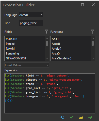 (solved) symbology custom arcade expression in a p... - Esri Community