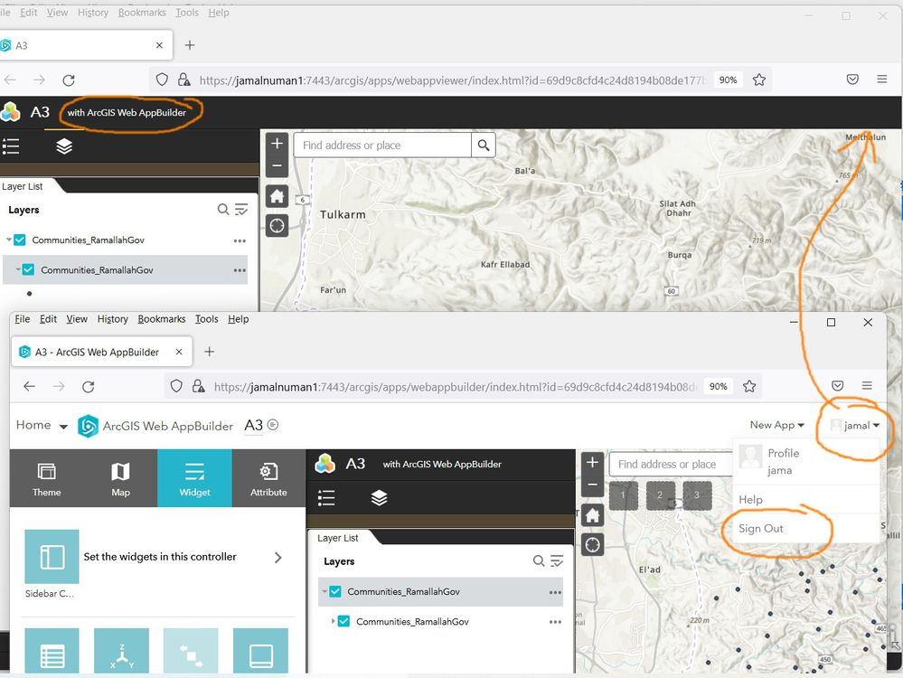 WAB 2.21: Having an option to “sign-in”, - Esri Community