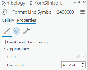 Solved: How to set unit for symbology? - Esri Community