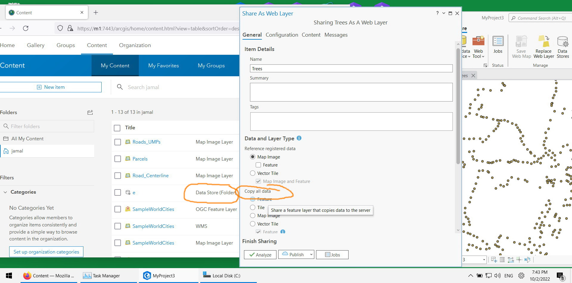 ArcGIS Enterprise 11.0: Where is the data physical... - Esri Community