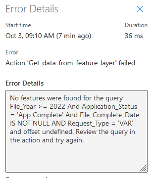 Flow fails when query returns no results - Page 2 - Esri Community