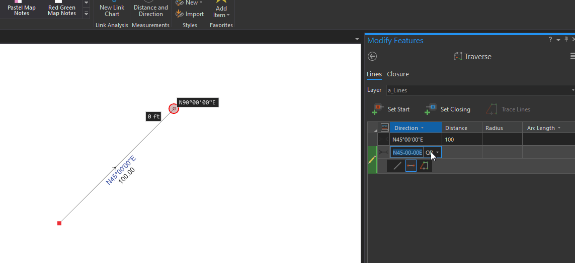 Solved: Traverse Tool and COGO Question - Esri Community