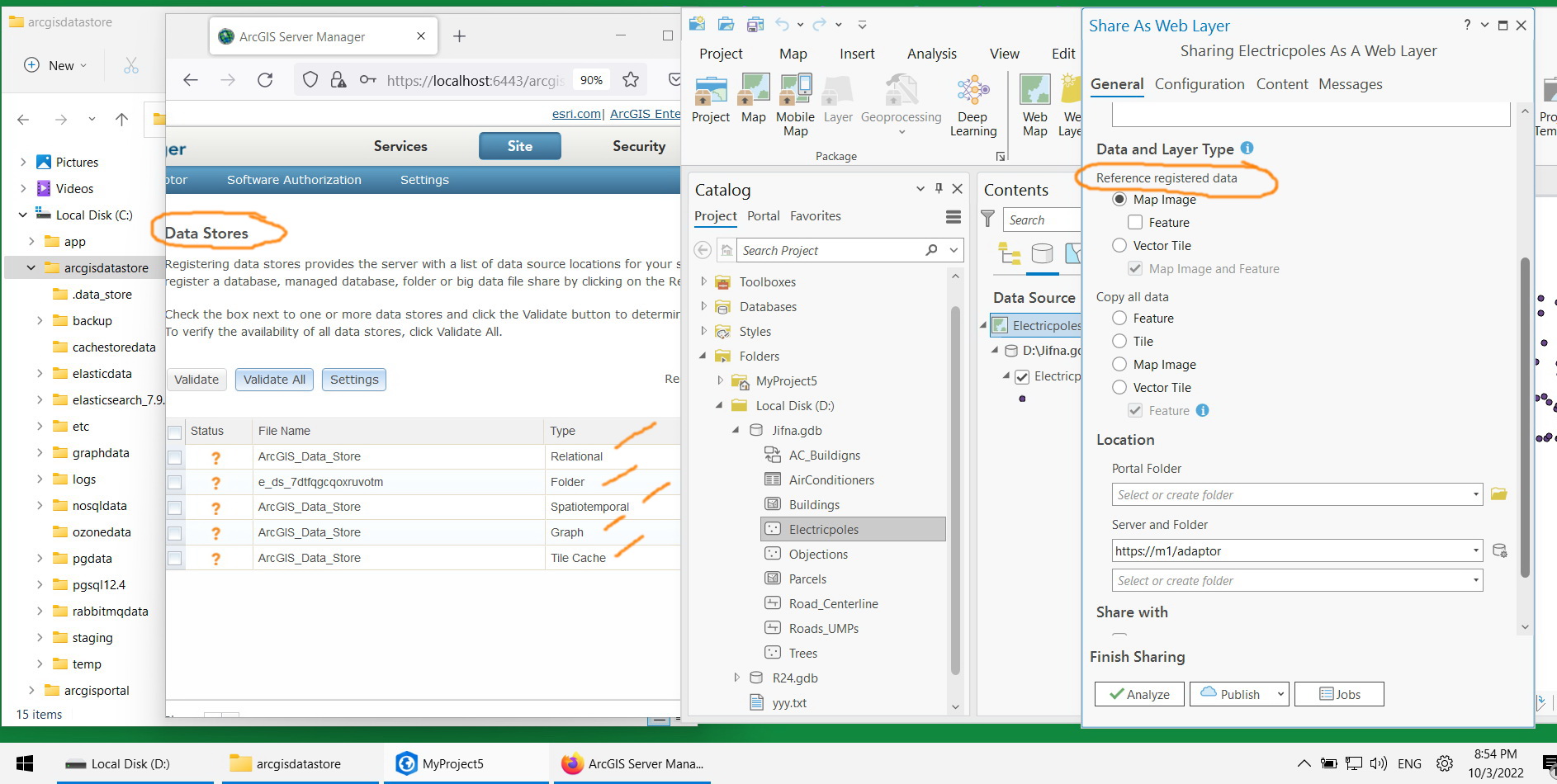 ArcGIS Enterprise 11.0: Where is the data physical... - Esri Community