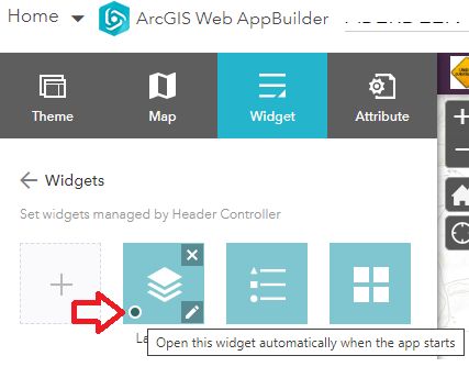Solved: Option to default Map Layers Widget On - Esri Community
