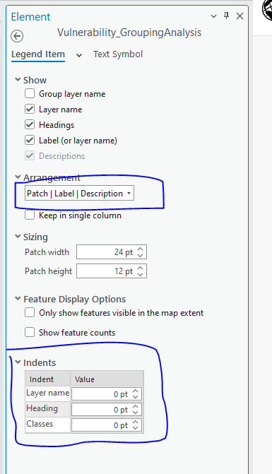 Solved: Synchronize spacing in a legend - Esri Community